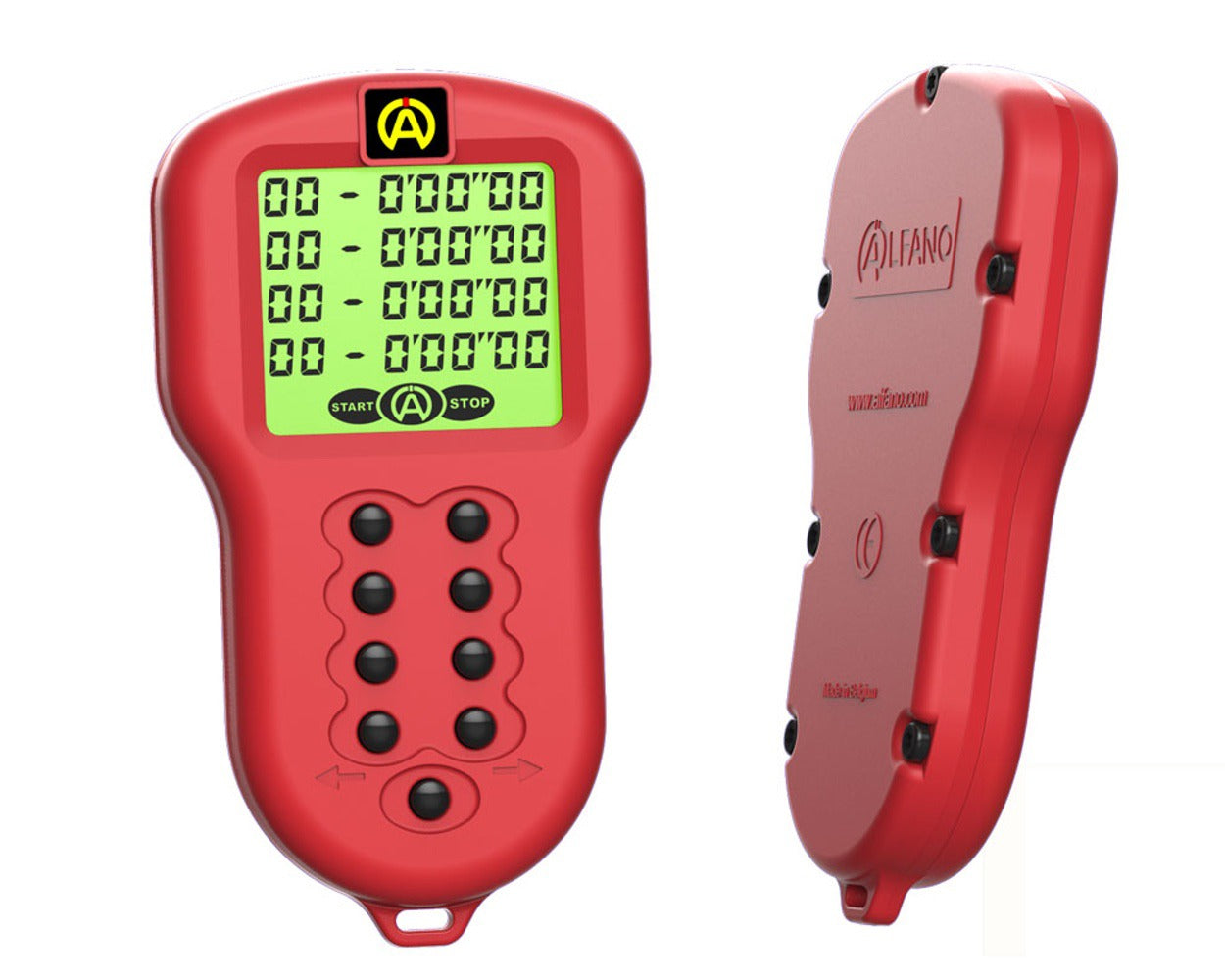 Alfano Kronos V2 4 Driver Stop Watch In Red – Zip North