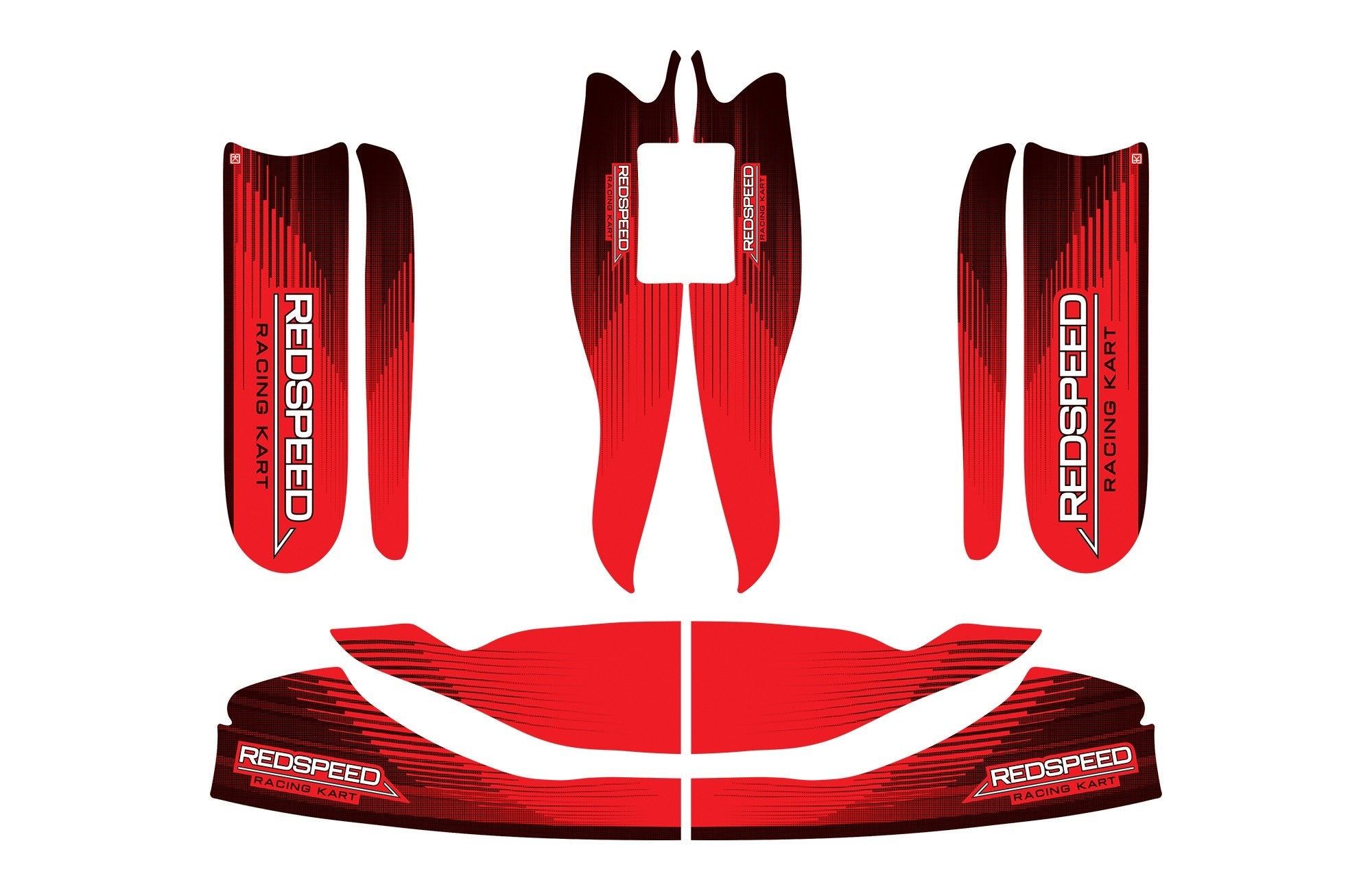 OTK Genuine Redspeed Complete Sticker Kit M10 – Zip North