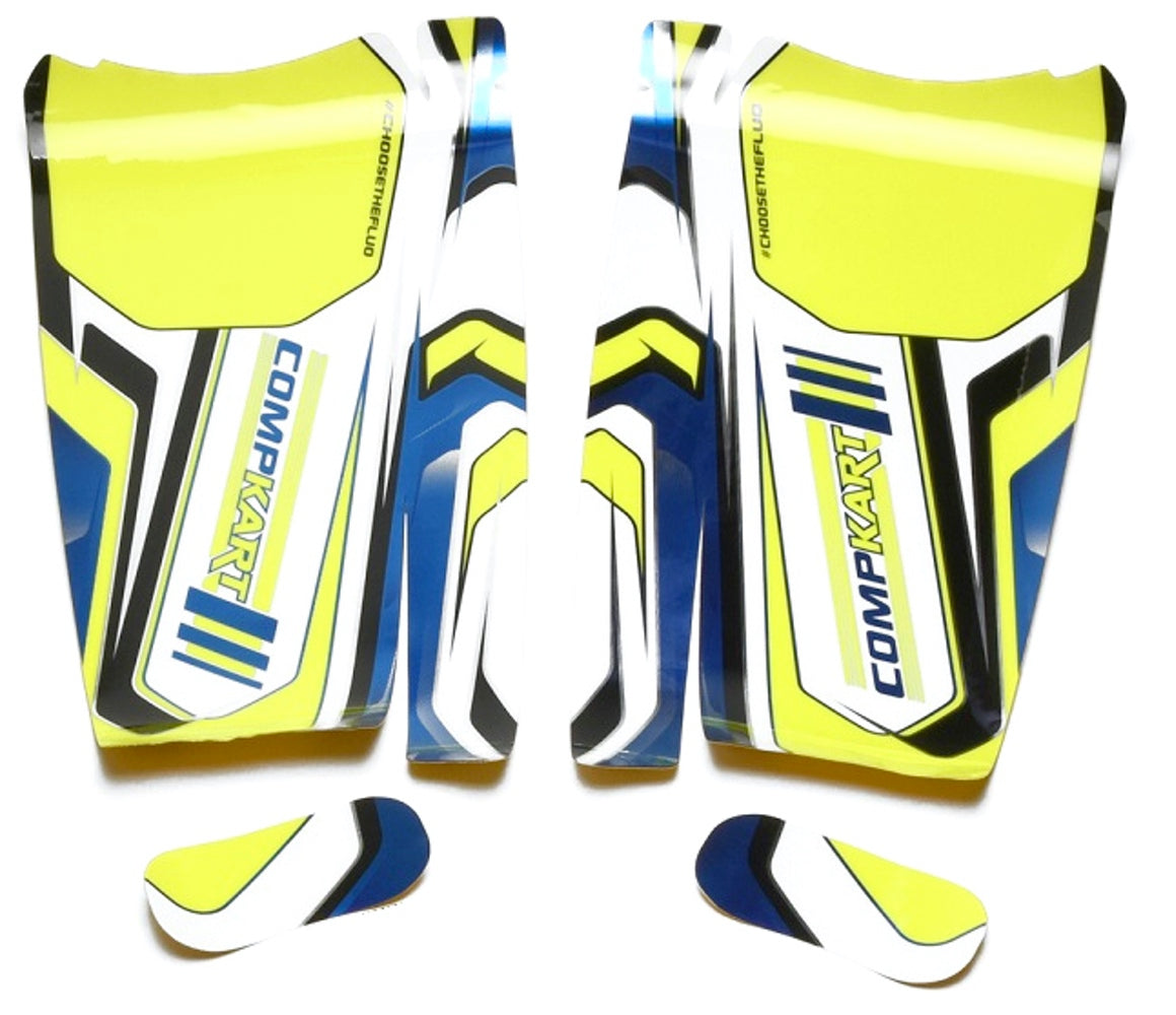 Compkart Covert 3.0 2018 Side Pod Sticket Kit – Zip North