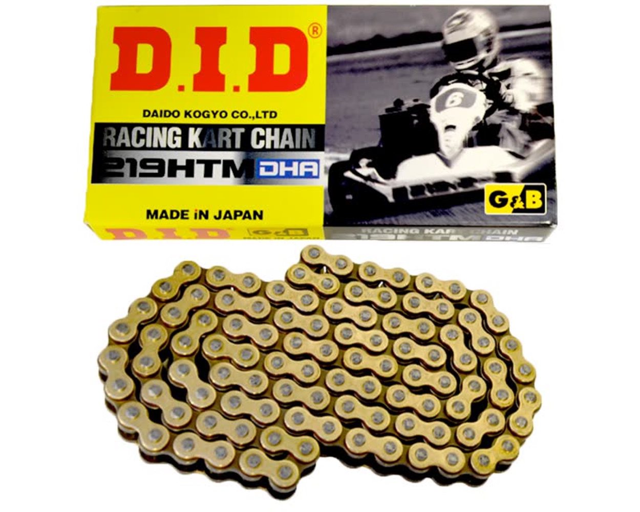 DID DHA Chain 219 Pitch 98 - 116 Link – Zip North