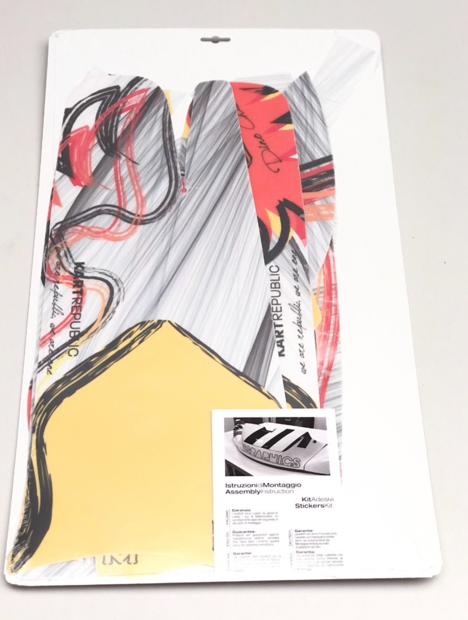 Kart Republic Mini Kart Sticker Kit Kr Mini Complete – Zip North