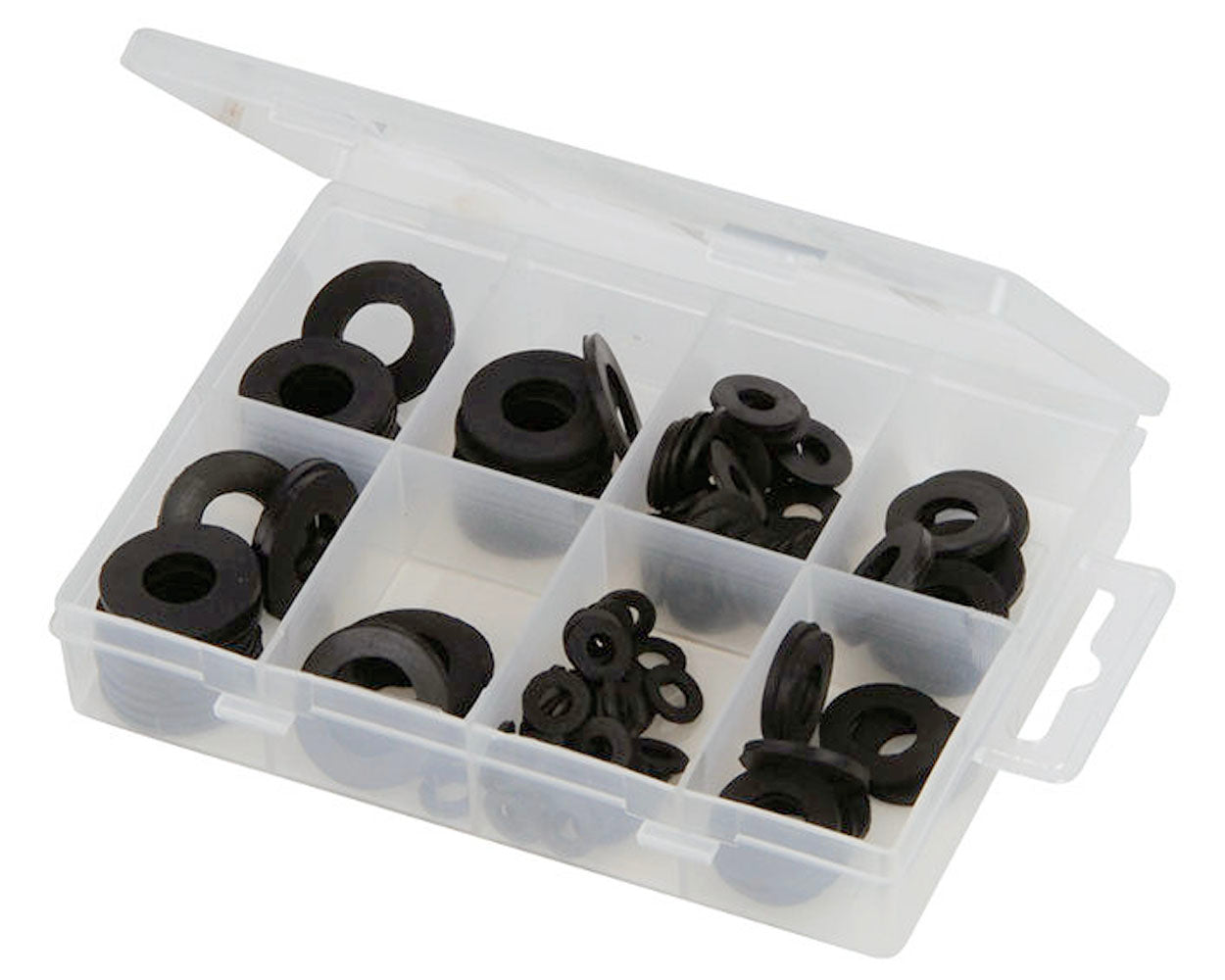 120 Piece Assorted Rubber Washers In Box – Zip North