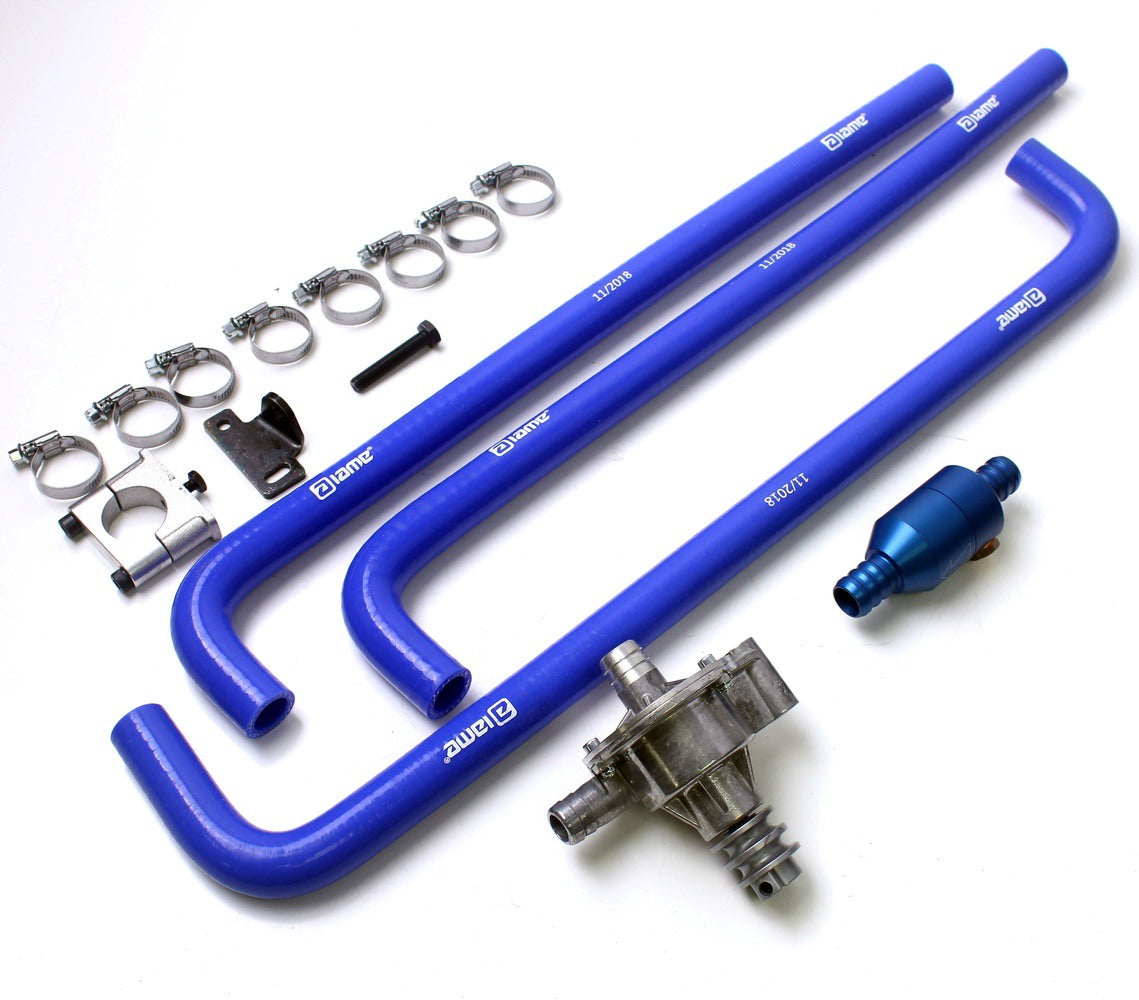 Iame X30 Radiator Water Kit W/ Pipes, Pump, Thermo & Fittings – Zip North