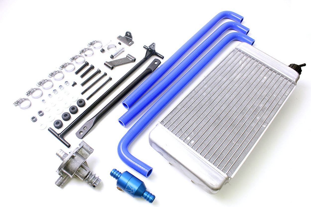 Iame X30 Radiator Complete Kit W/ Hose, Fittings, Pump, Thermo – Zip North