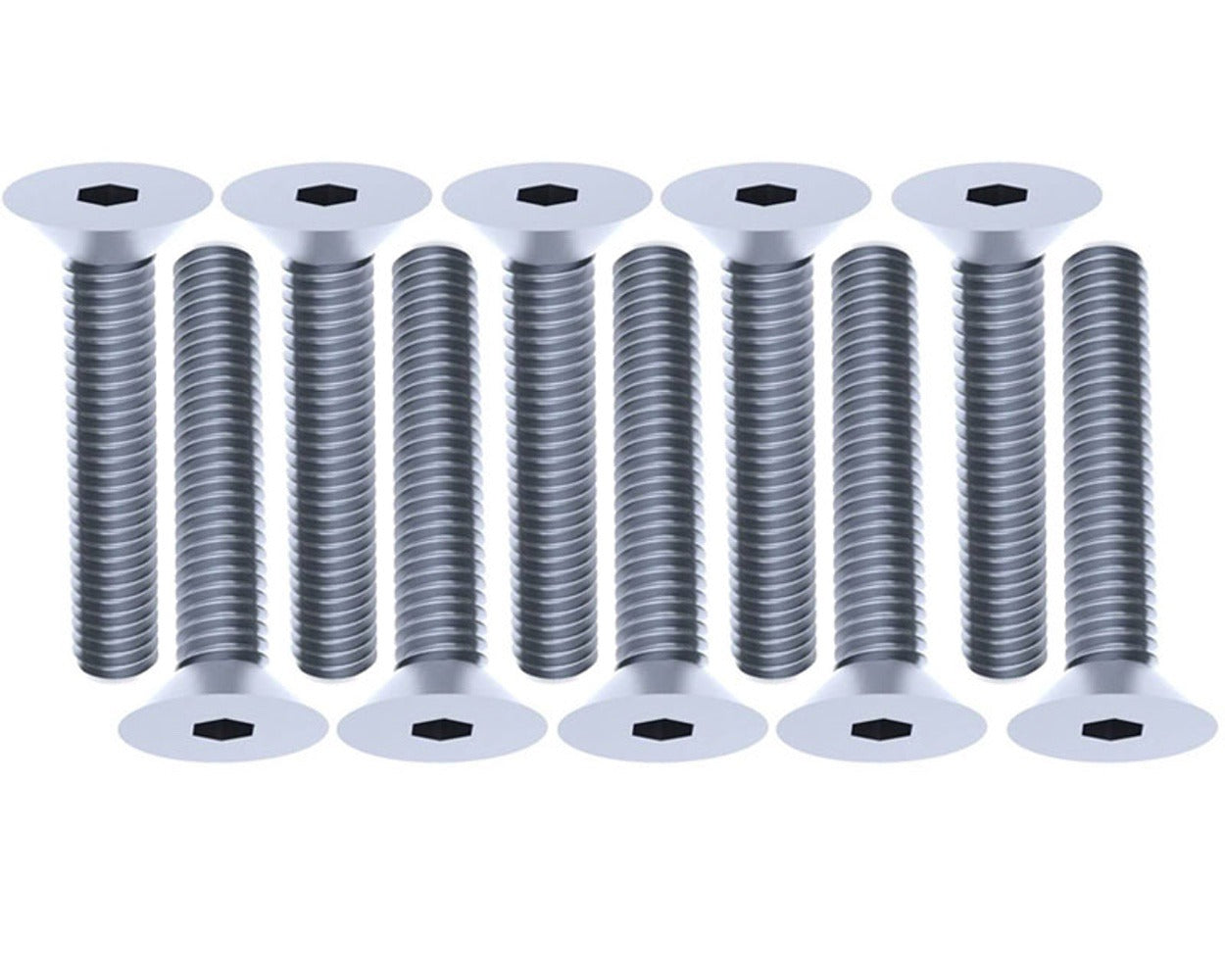 Countersunk Bolt M6 X 45mm X 10 – Zip North