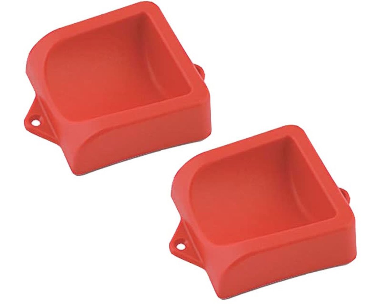 Plastic Heel Cup Pair Red – Zip North