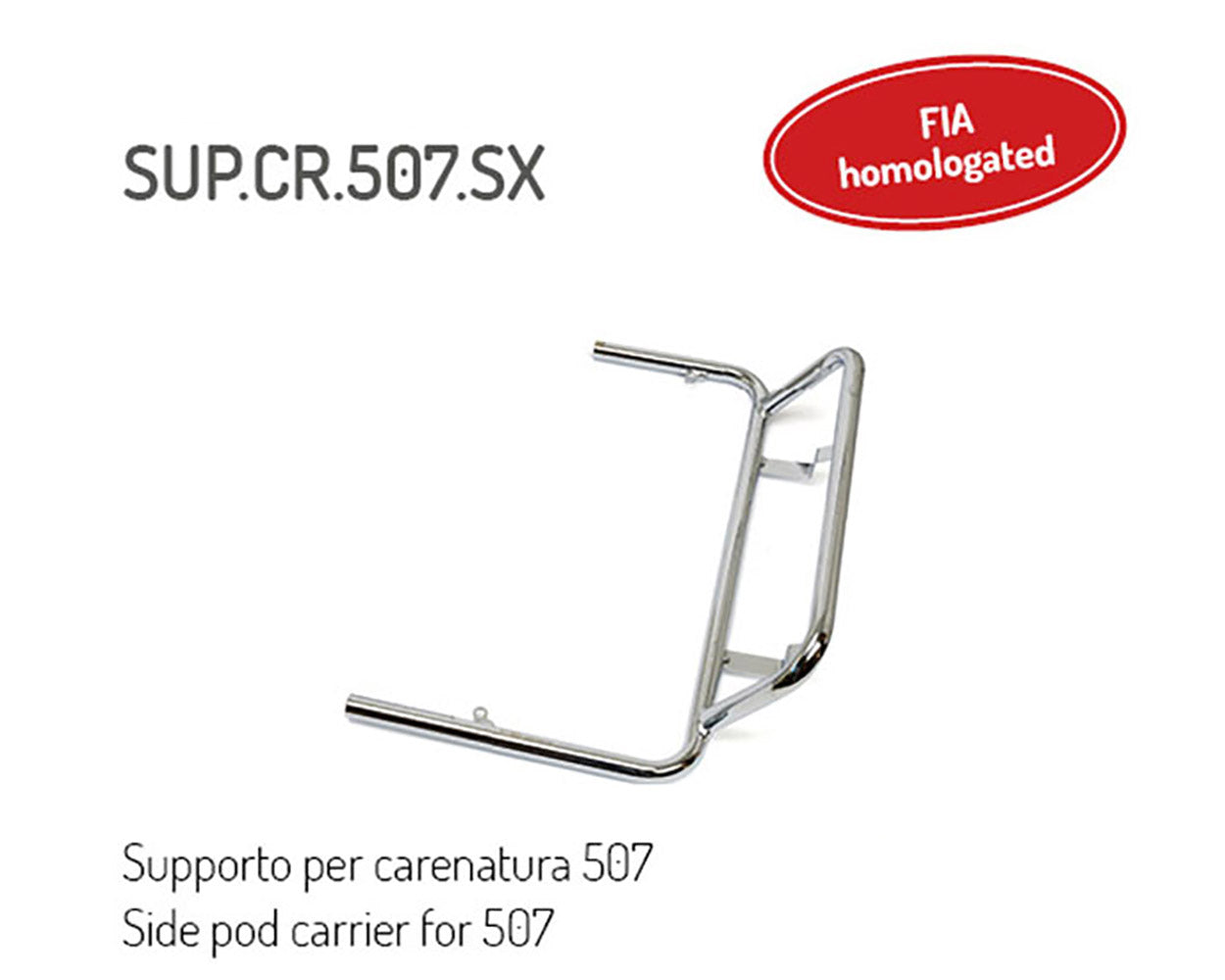 2022 KG Left Bumpers For Side Pod 507 CR.507 – Zip North