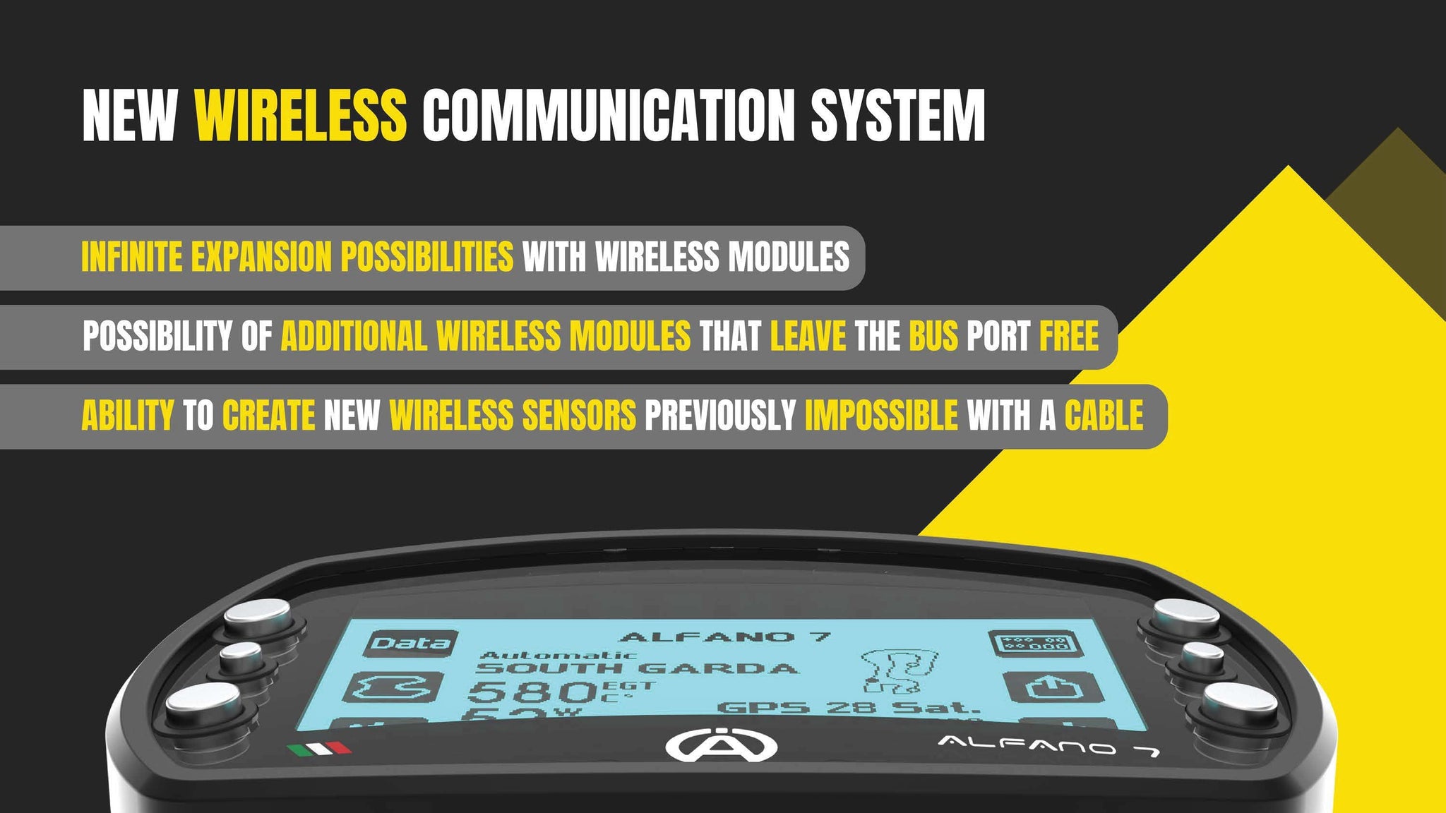 Alfano 7 Karting GPS and Data Logging Unit – Zip North