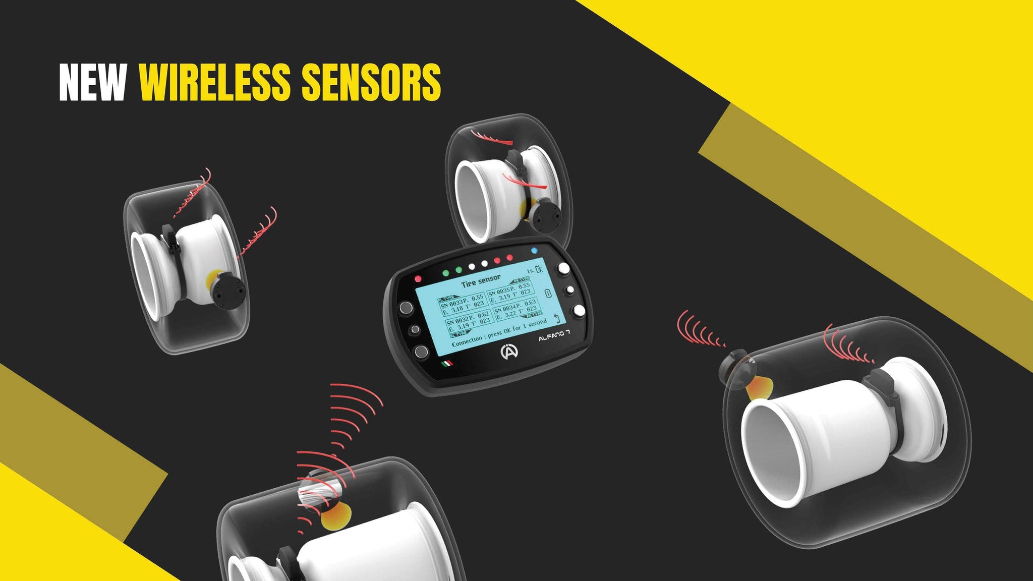 Alfano 7 Karting GPS and Data Logging Unit – Zip North