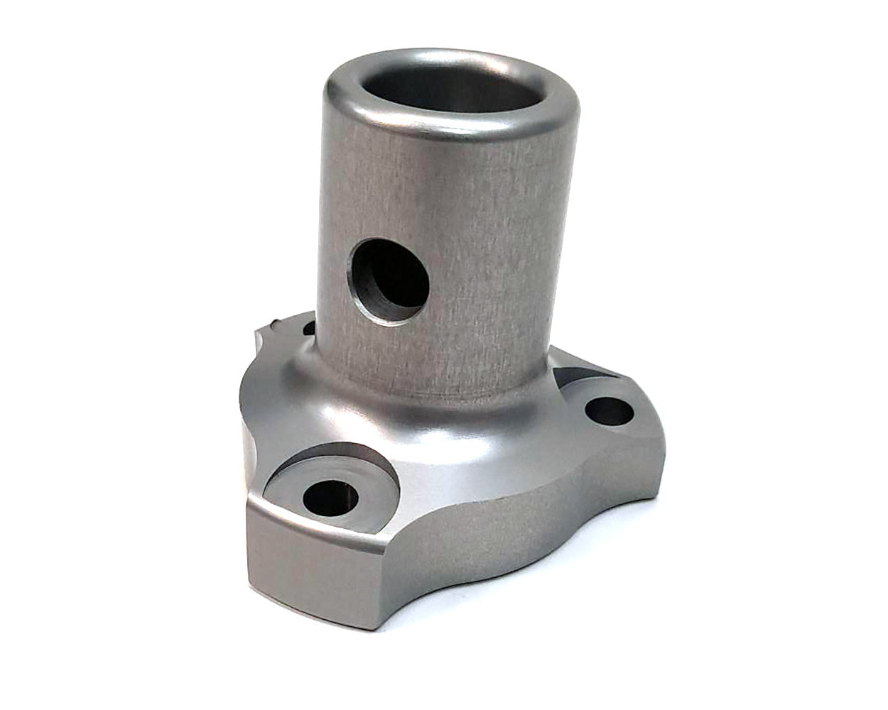 AMV Angled Steering Boss - Titanium – Zip North