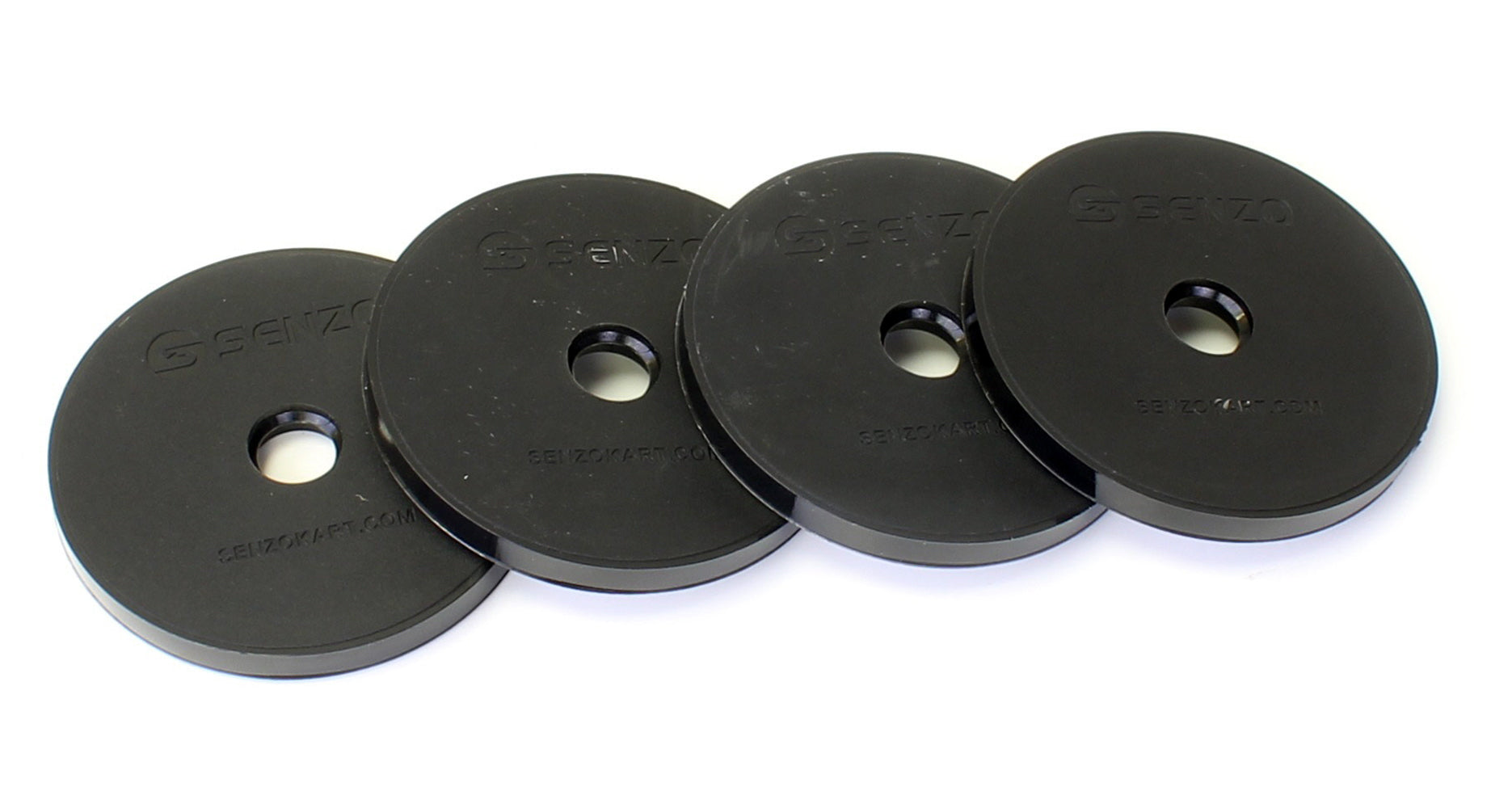 Nylon Washer M8 - 50mm Diameter - Black – Zip North
