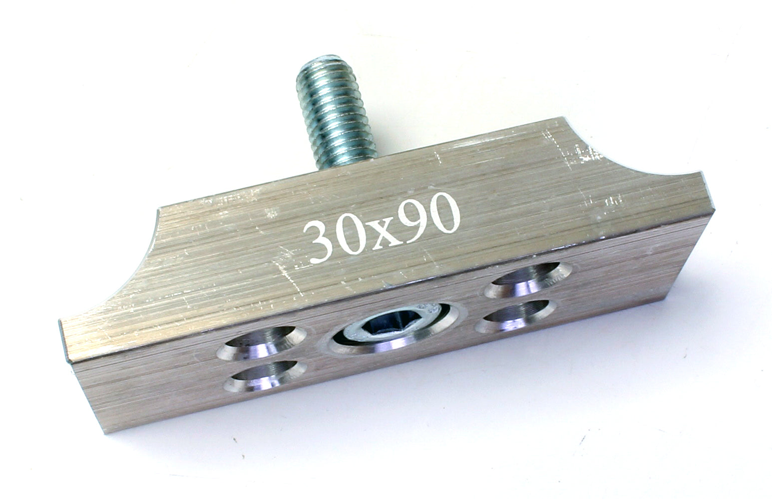 Aluminium Engine Mount Clamp 30 x 90mm Iame X30 – Zip North