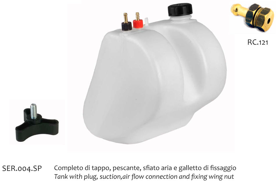 Kg 9.5L Fuel Tank With Ledge – Zip North